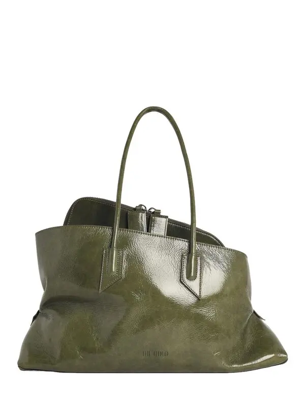 Attico La Passeggiata' Medium Leather Bag - Green