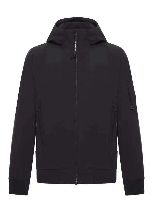 C.P. COMPANY Hooded Zip Jacket - Black