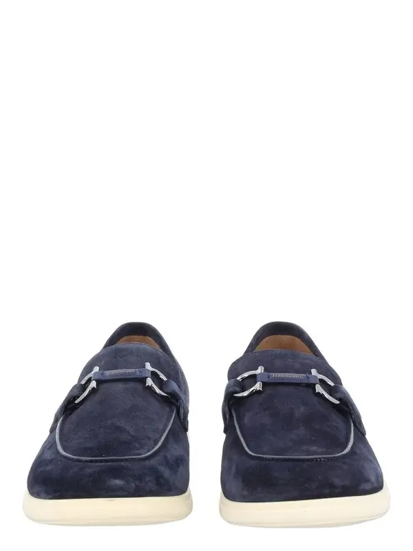 FERRAGAMO Horsebit Loafers - Blue