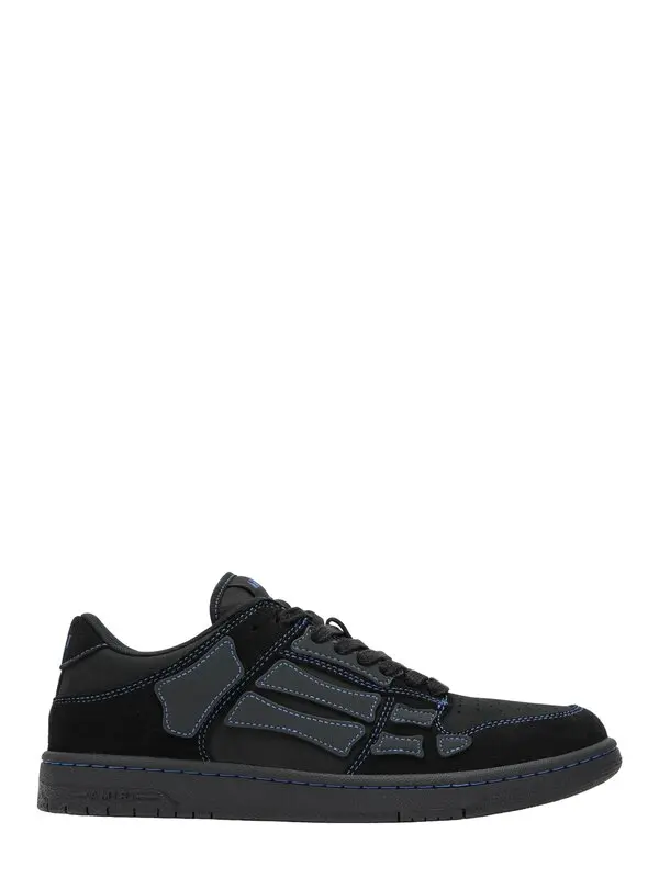 Amiri Calf Leather Low-top Sneakers - Black
