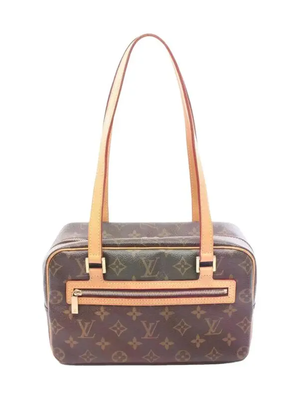 LOUIS VUITTON Monogram Canvas Cite Mm Tote Bag - Brown