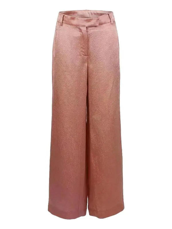 Valentino Garavani Wide Leg Trousers - Pink