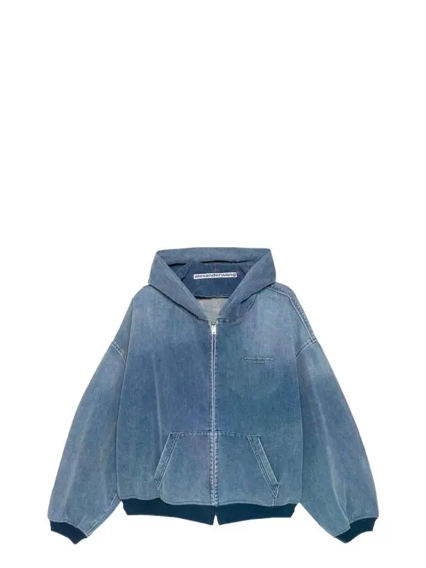 Alexander Wang Oversized Hoodie - Blue