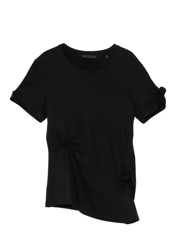 Helmut Lang Knot Detail T-shirt - Black