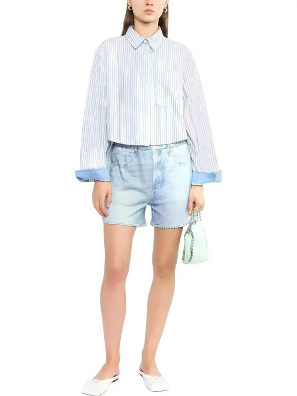 Rag & Bone Miramar Walking Shorts - Blue