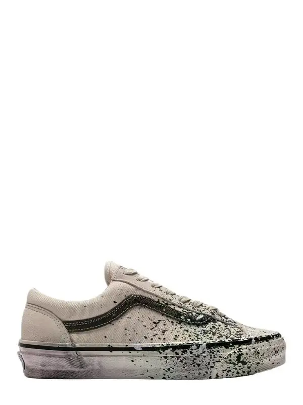 VANS Premium Old Skool Paint-splatter Sneakers - Neutrals