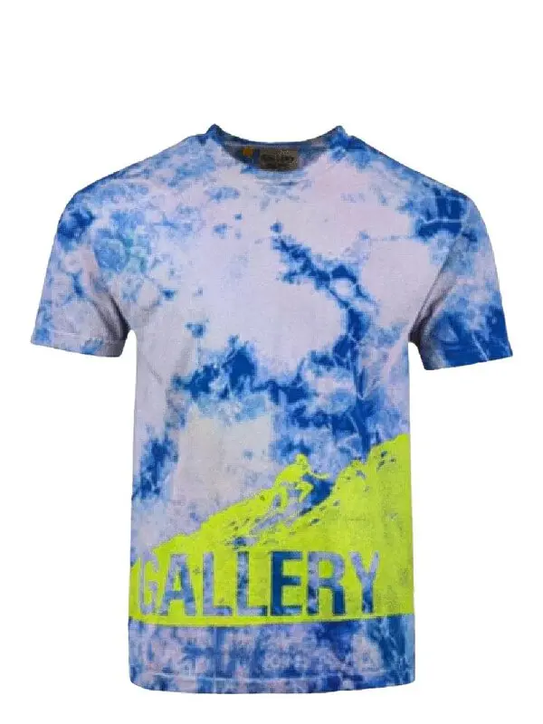 GALLERY DEPT. Tie-dye Logo Print T-shirt - Blue