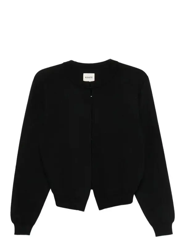 Khaite Cooper Cardigan - Black