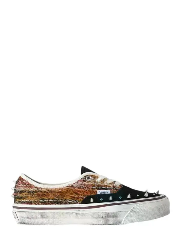 VANS Authentic Studded Fringed Sneakers - Black
