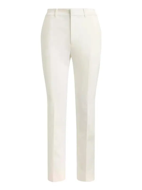 Ralph Lauren Double-faced Slim-fit Trousers - Neutrals