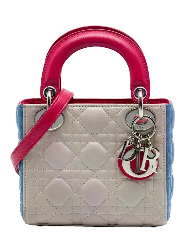 Dior Mini Lady Satchel - Pink