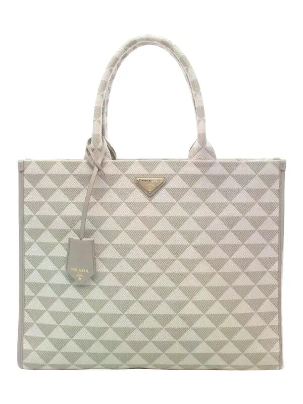 Prada Large Tote Bag - Grey