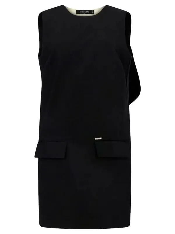 Dsquared2 Tailored Peek-a-boo Dress - Black