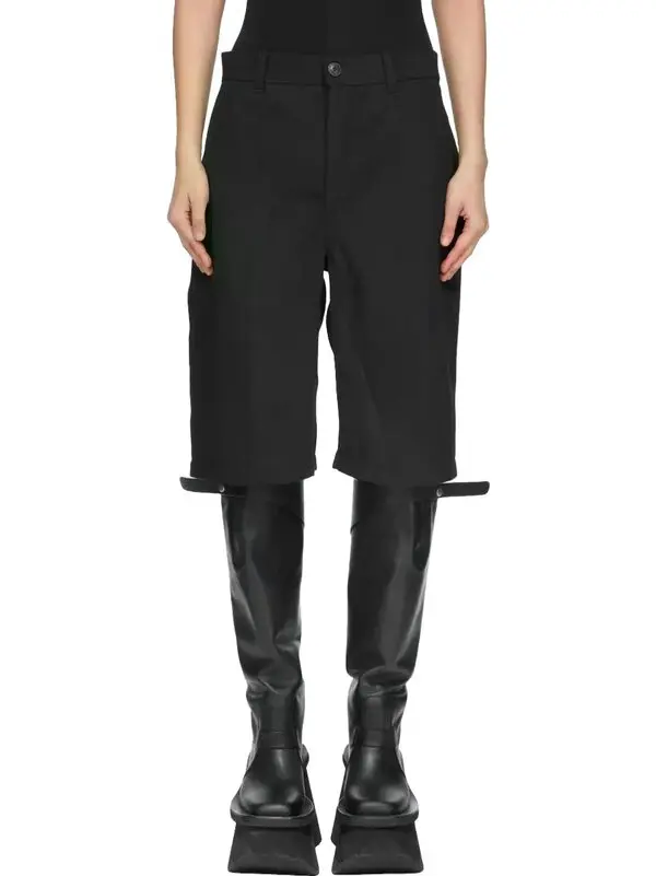 Rick Owens Work Tailored Shorts - Black