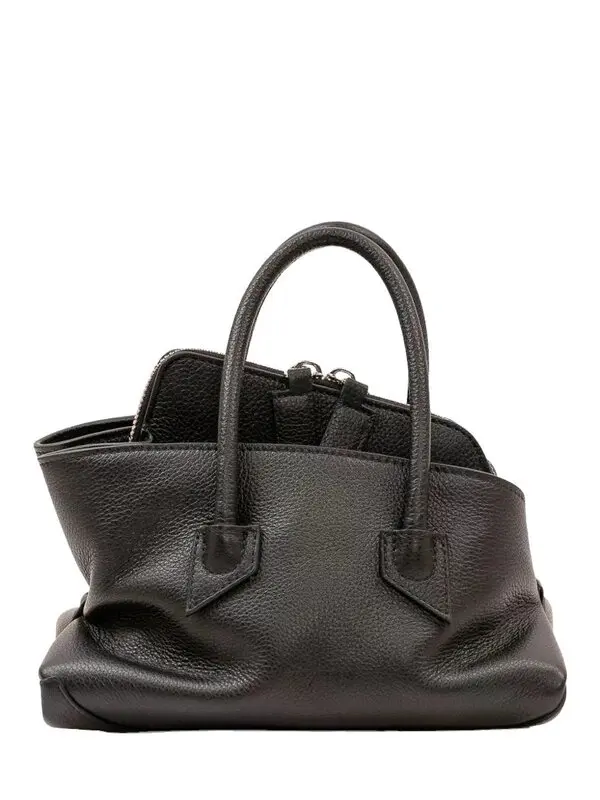 Attico Mini La Passeggiata Tote Bag - Black