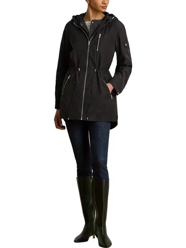 Ralph Lauren 2-in-1 Hooded Water-resistant Coat - Black
