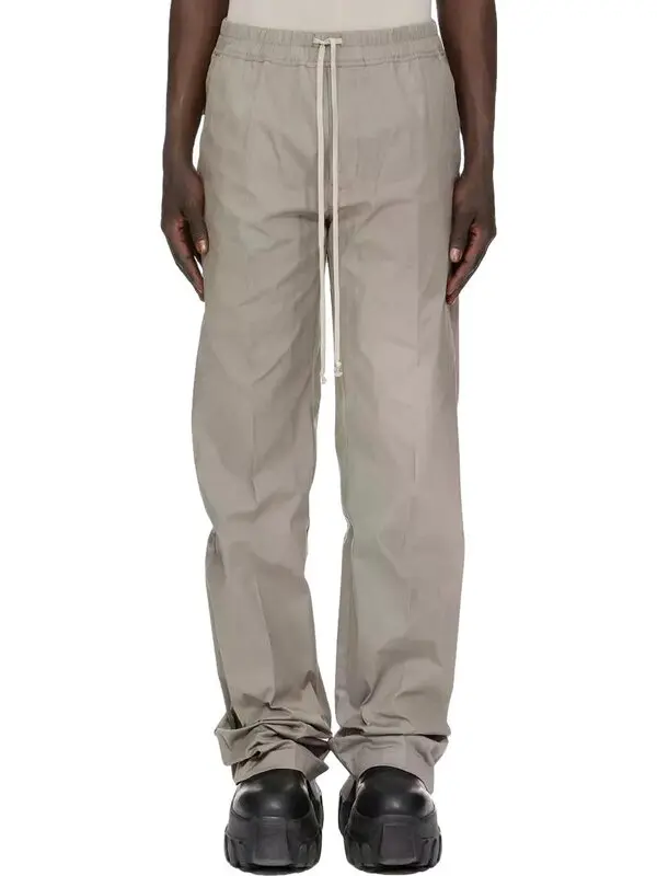Rick Owens Dietrich Drawstring-waist Trousers - Grey
