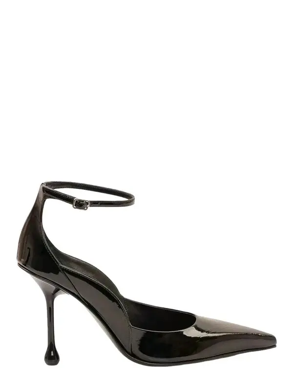 JIMMY CHOO Quinci Ankle-strap Pumps - Black