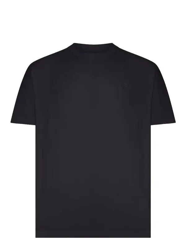 Etro Logo-embroidered T-shirt - Black