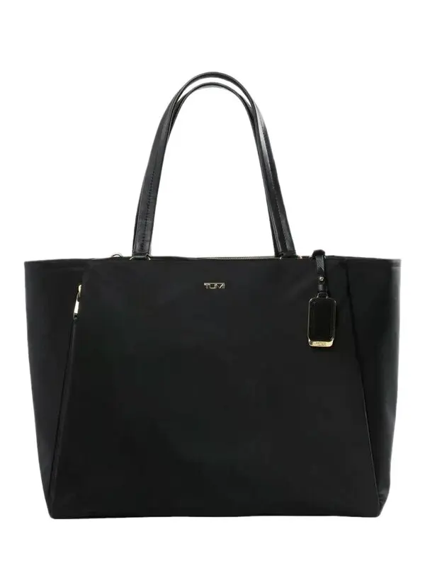 Tumi Logo-plaque Luggage-tag Tote Bag - Black