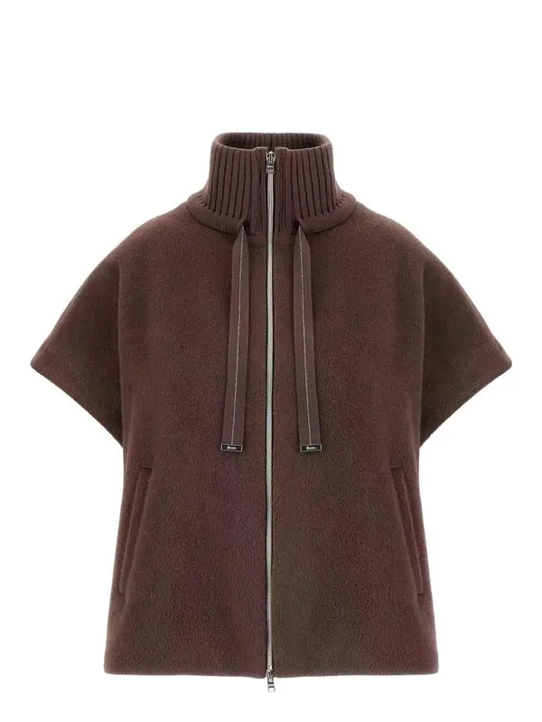 Herno Short Sleeved Jacket - Brown