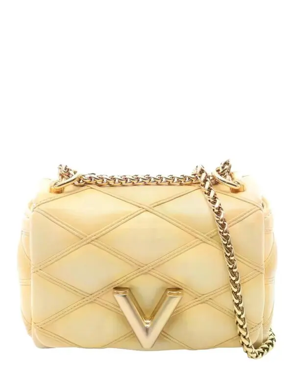 LOUIS VUITTON 2021-2026 Pico Go-14 Malletage Crossbody Bag - Yellow