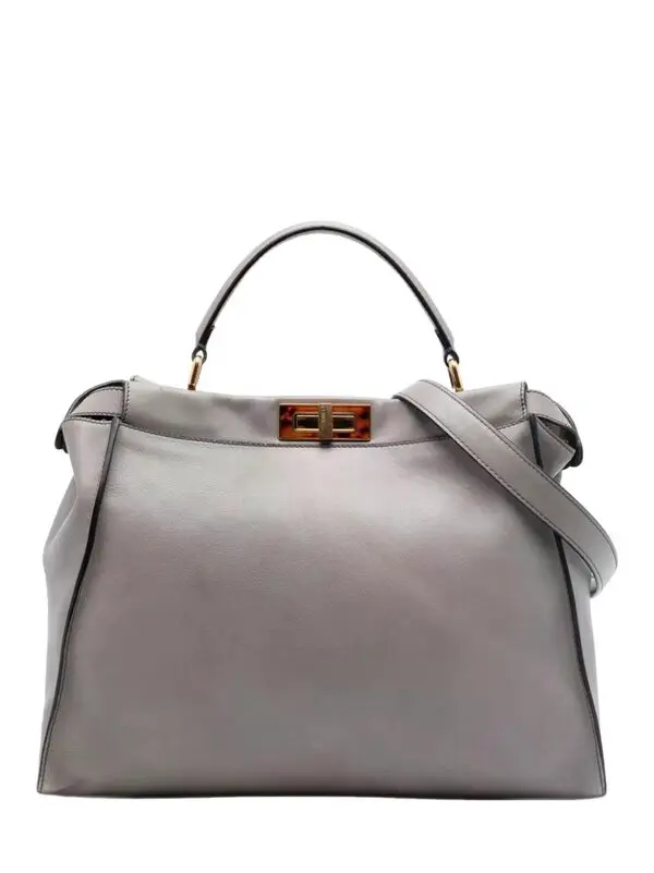 Fendi Iconic Satchel - Grey