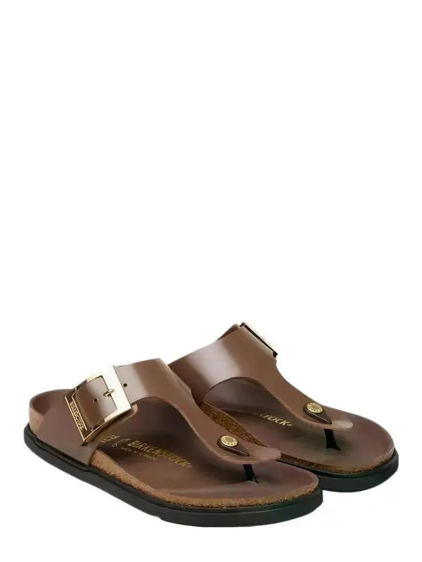 BIRKENSTOCK Gizeh Buckle-fastening Thong Sandals - Brown