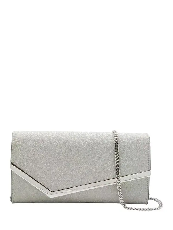 JIMMY CHOO Emmie Clutch Bag - Silver