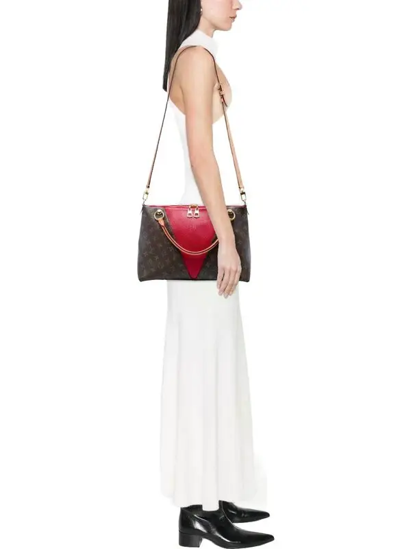 LOUIS VUITTON Monogram V Tote Mm Satchel - Brown