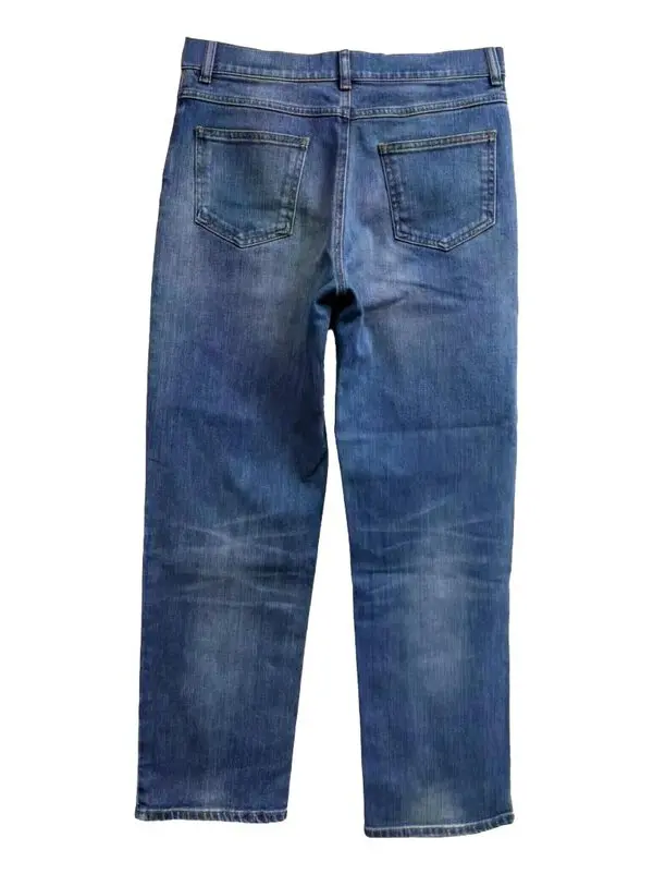 Valentino Garavani Rockstud Straight-leg Jeans - Blue