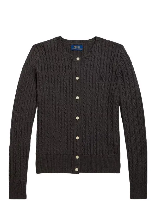 Polo Ralph Lauren Cable-knit Cardigan - Black