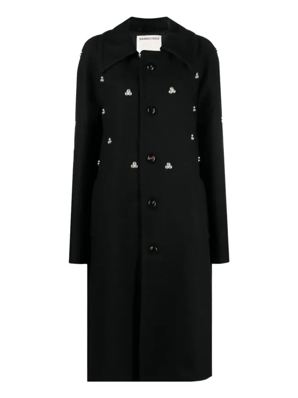 NAMACHEKO Verdun Coat With Embellishments - Black