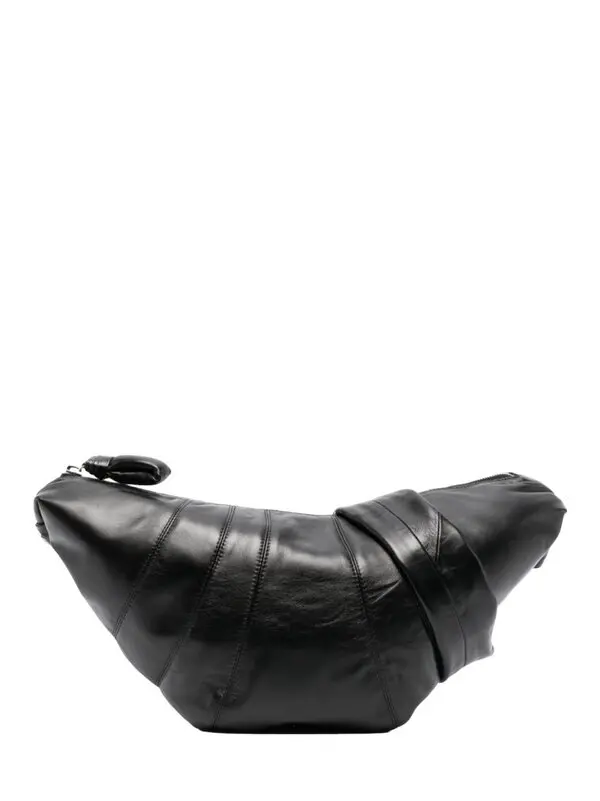LEMAIRE Croissant Shoulder Bag - Black