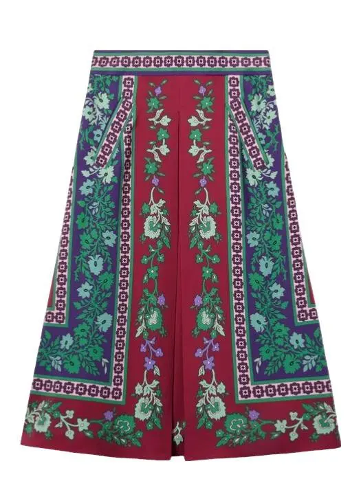 La DoubleJ Santa Monica Floral Maxi Skirt - Multicolor