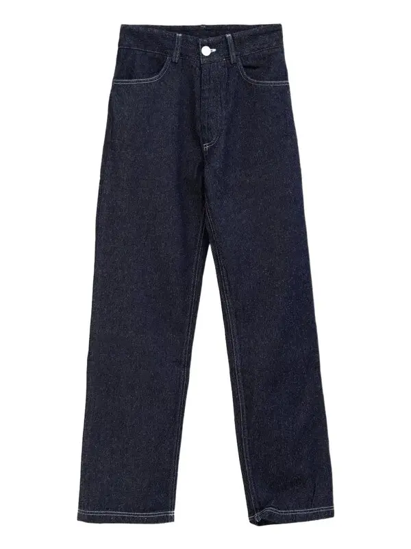 BASERANGE Tajo Button Jeans - Blue