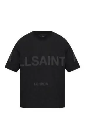 ALLSAINTS Oversized Logo T-shirt - Black