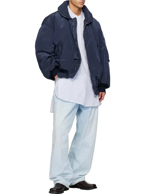 HED MAYNER Pleated Jeans - Blue