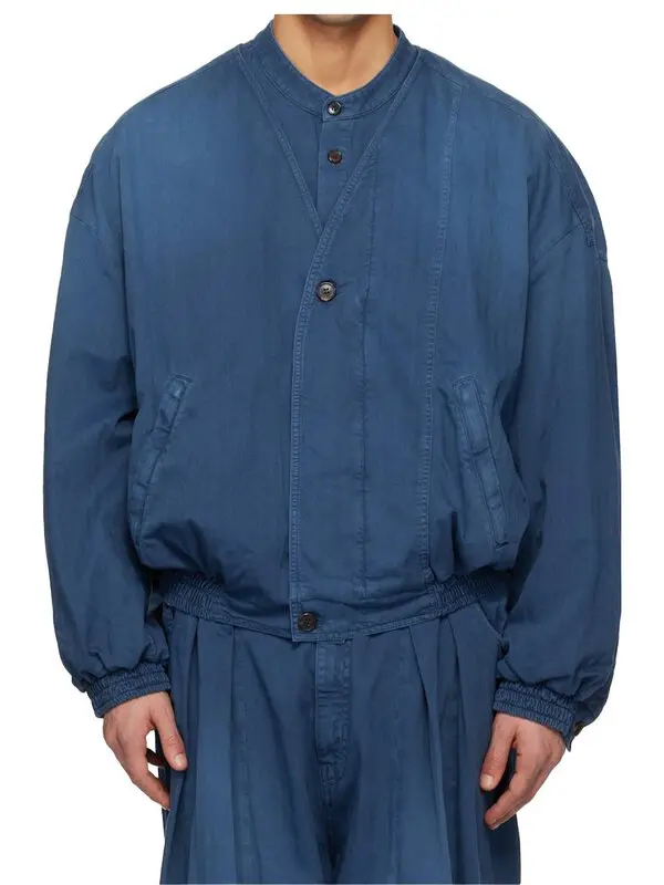 HED MAYNER V-neck Jacket - Blue