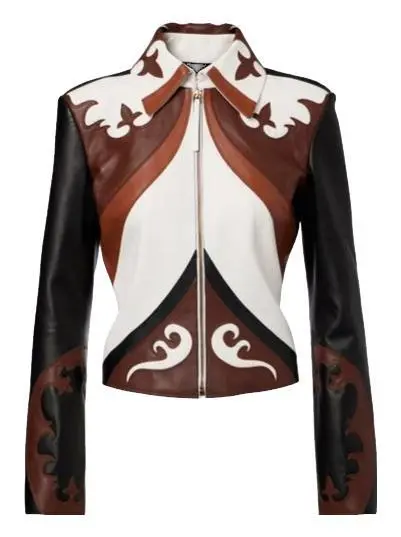 Gabriela Hearst Albie Leather Jacket - Multicolor