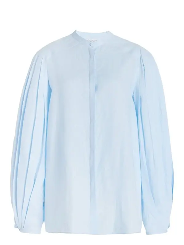 Gabriela Hearst Long Sleeve Shirt - Blue