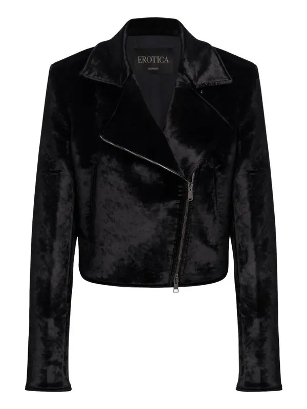 DONDUP Long-sleeved Casual Jacket - Black