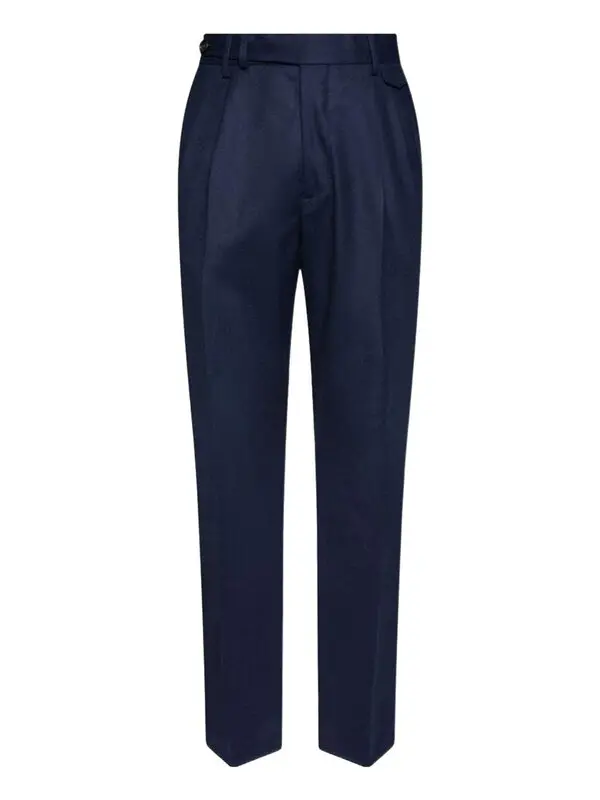 Brunello Cucinelli Pleated Tailored Trousers - Black