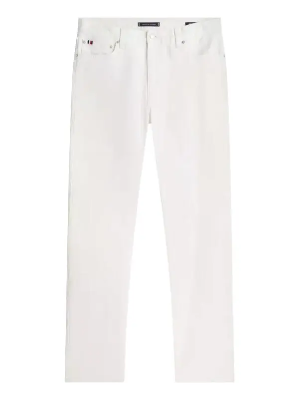 Tommy Hilfiger Logo Patch Jeans - White
