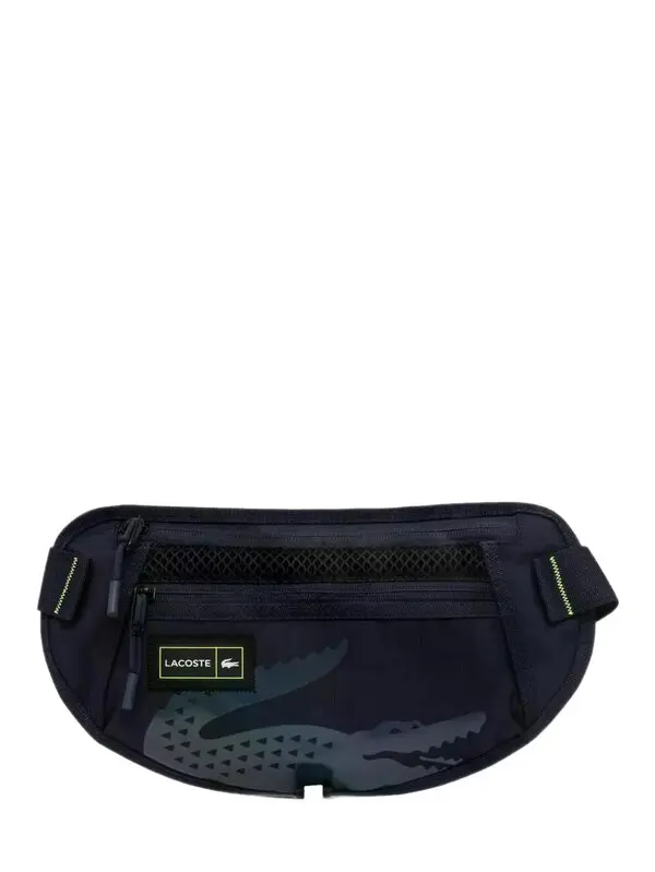 Lacoste Logo Print Belt Bag - Blue