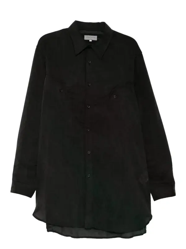 Yohji Yamamoto Partially Padded Jacket - Black