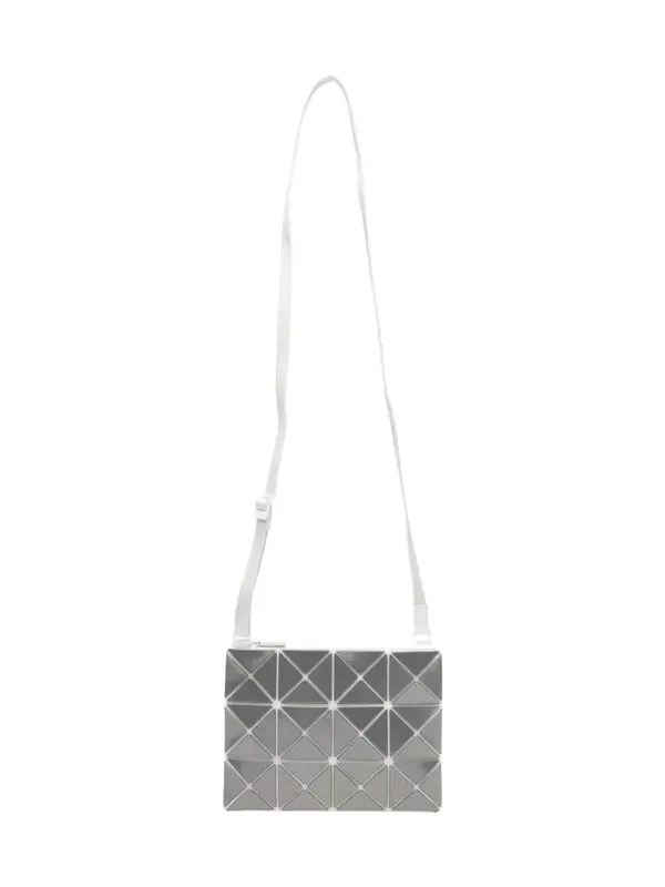Issey Miyake Lucent Metallic Crossbody Bag - Silver