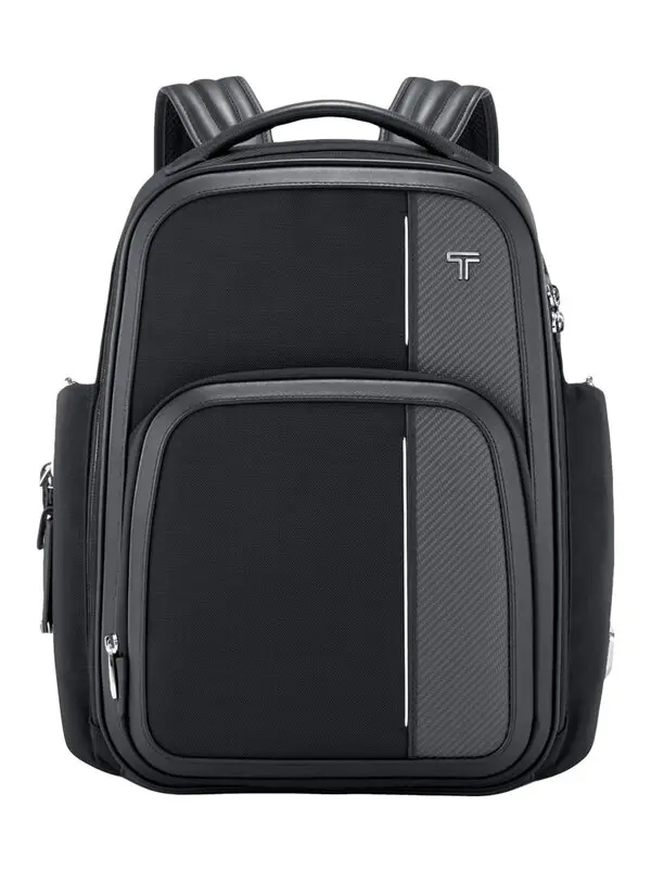 Tumi Leather Arrivé Barker Backpack - Black