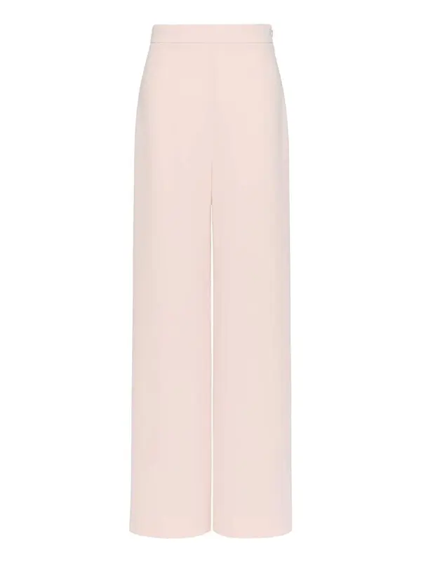 Max Mara Wide-leg Tailored Trousers - Pink
