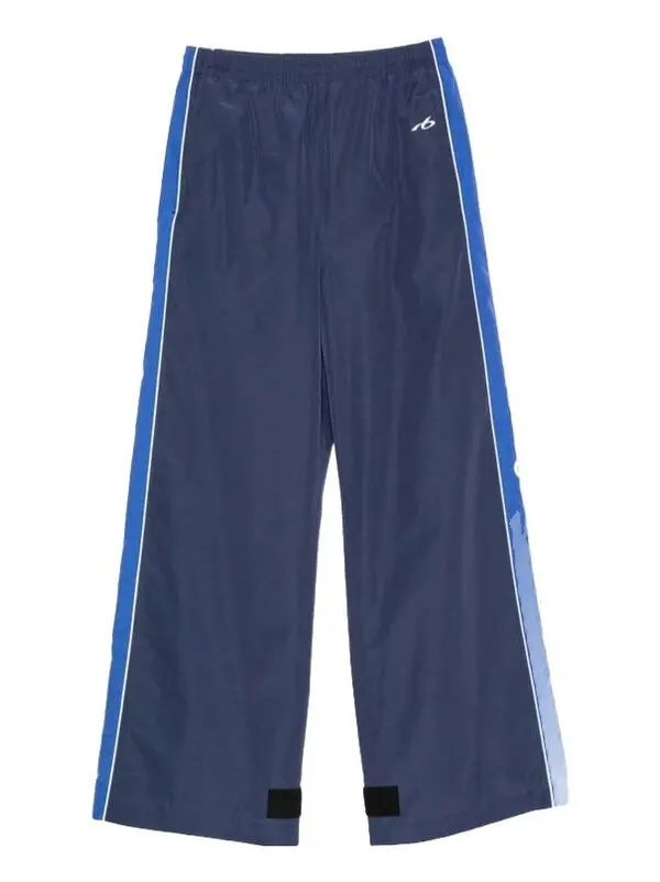 Balenciaga Elastic Waist Casual Pants - Blue